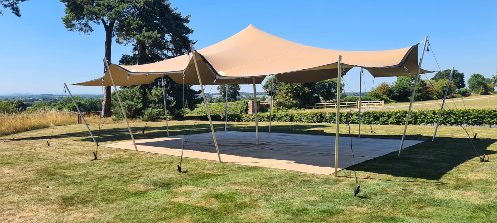 Stretch Tent Hire - Shropshire Stretch Tents & Marquee Hire for Staffordshire & Cheshire